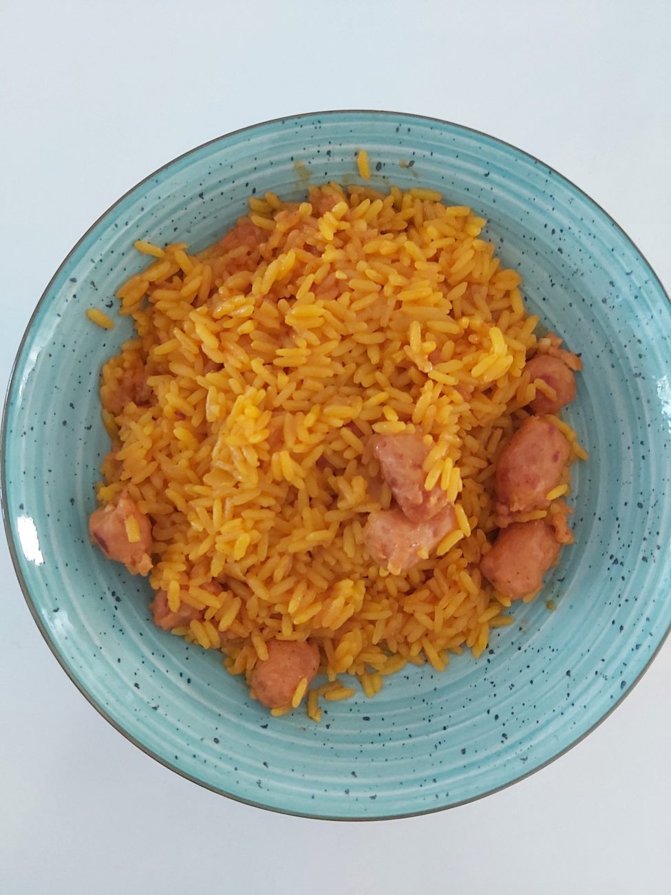 Arroz con longaniza - Una pizca de mí